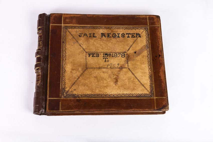 jail register - Golden History Museum & Park